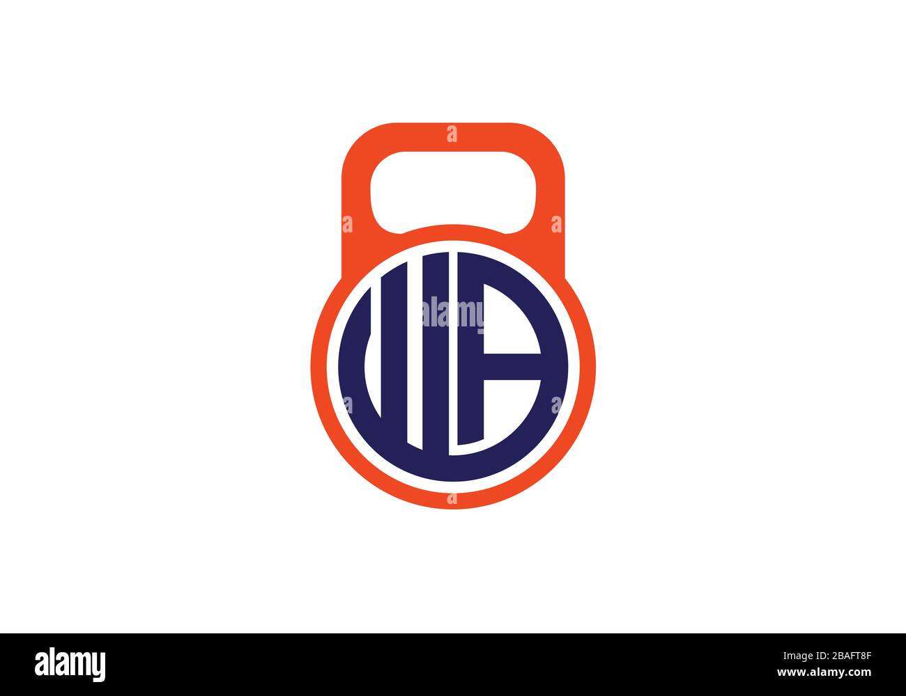 W A, WA Initial Letter Logo design vector template, Graphic Alphabet ...