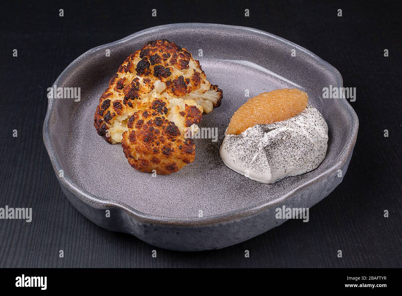 tasty and beautiful food and a restaurant and cafe Stock Photo - Alamy