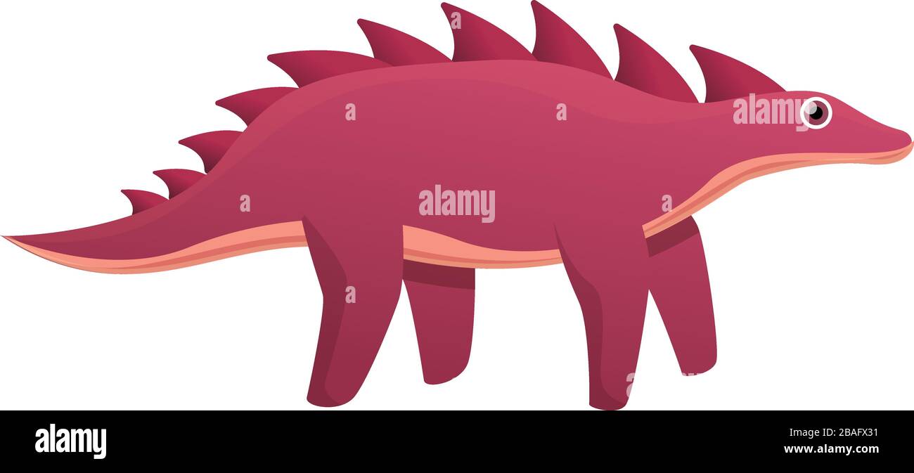 Tail dinosaur icon. Cartoon of tail dinosaur vector icon for web design ...