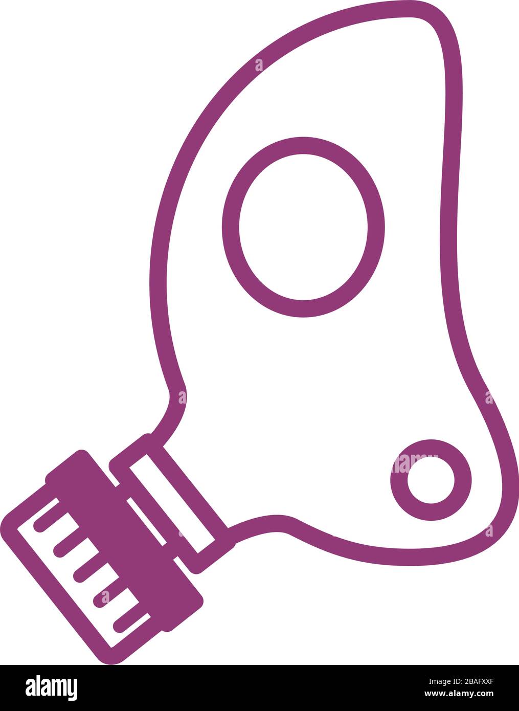 bio security mask protectionline style Stock Vector Image & Art - Alamy