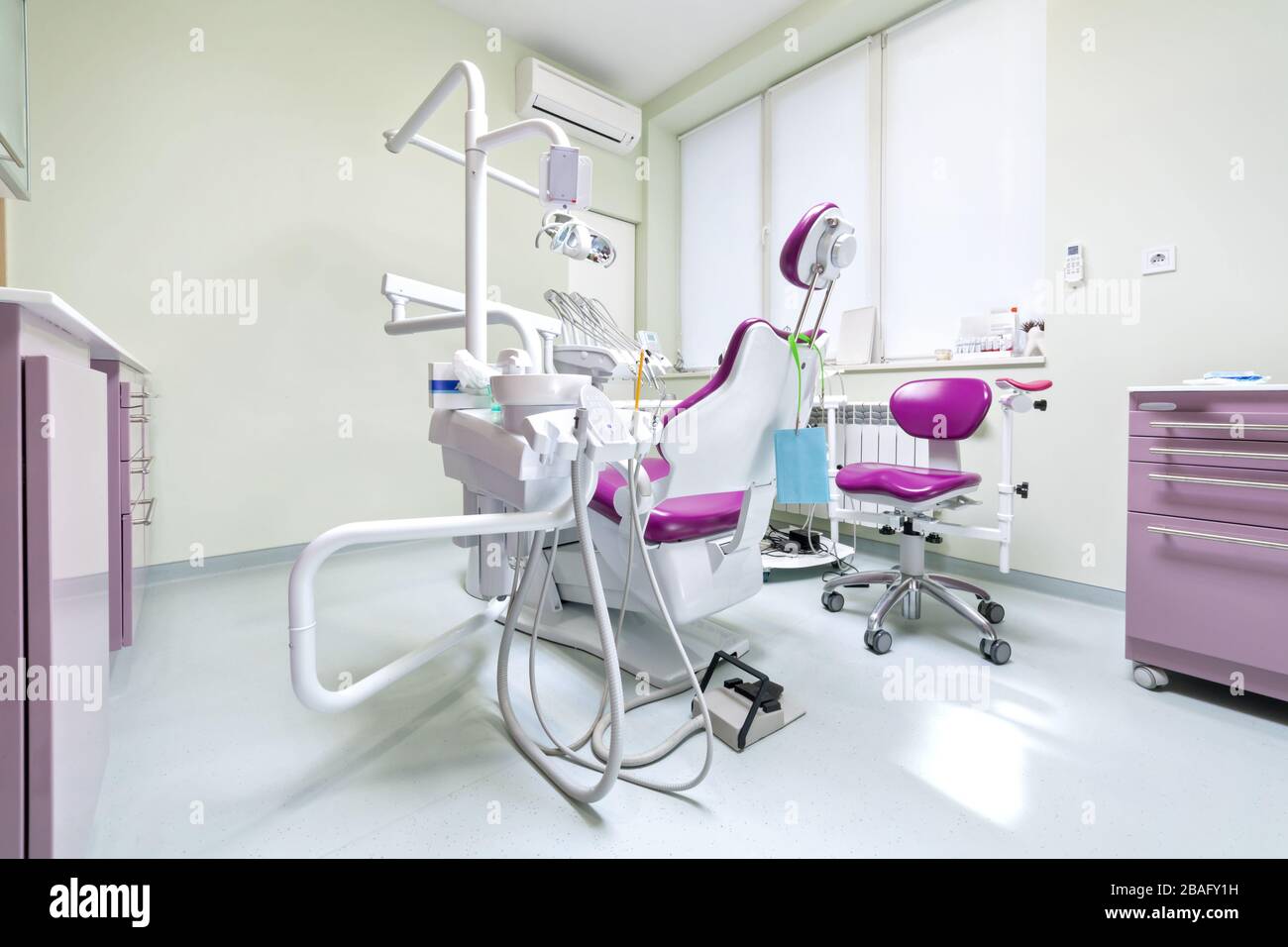 This is Interior of modern dental clinic Stock Photo - Alamy