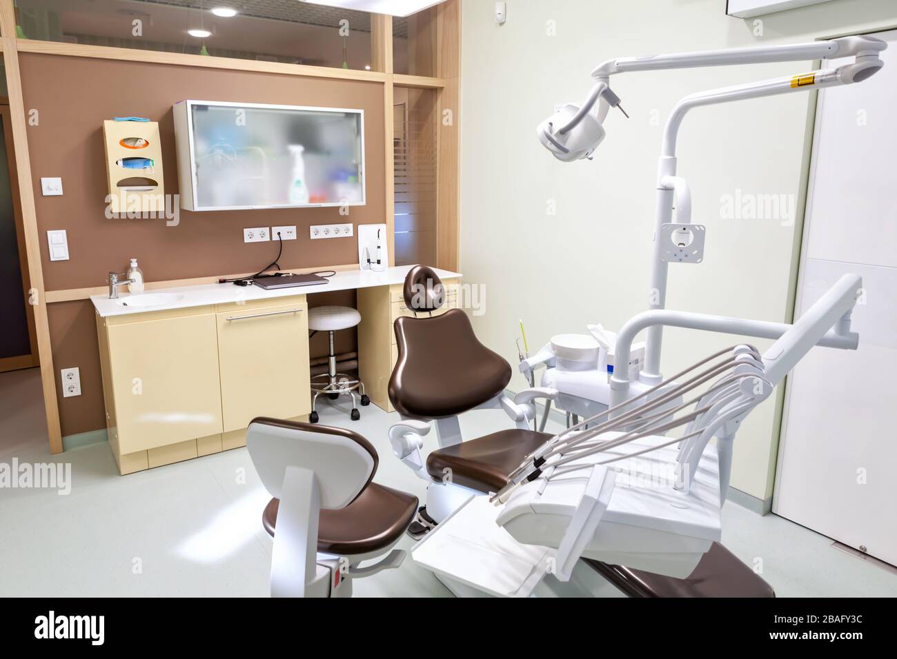 This is Interior of modern dental clinic Stock Photo - Alamy
