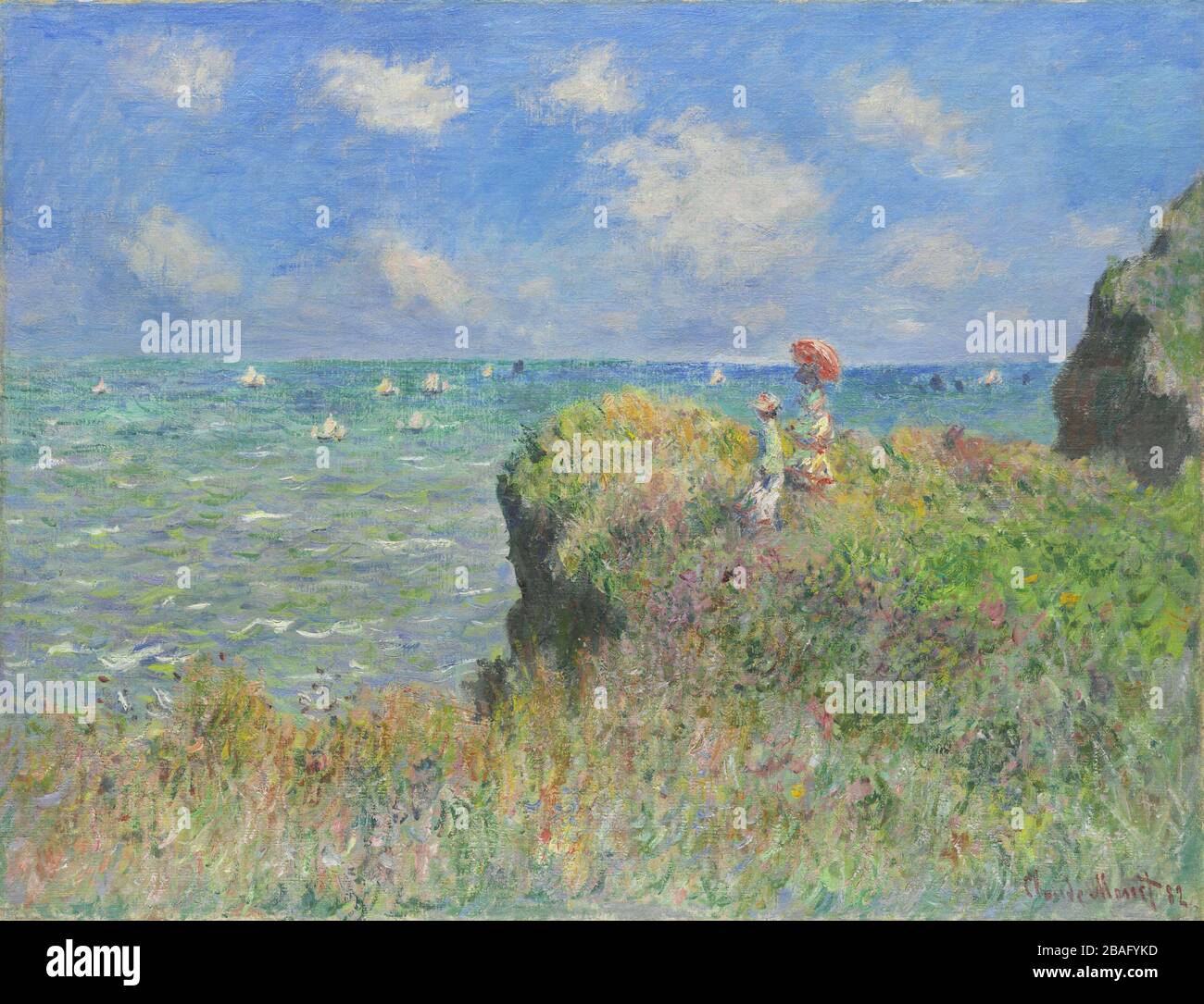 painting, monet, art, france, impressionism, claude monet ...