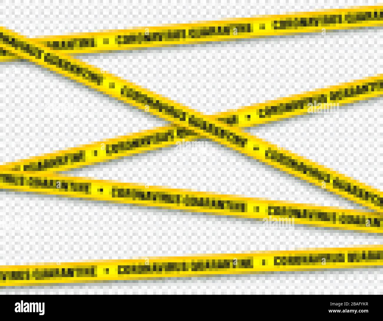 Quarantine zone warning tape. Novel coronavirus outbreak. Global ...