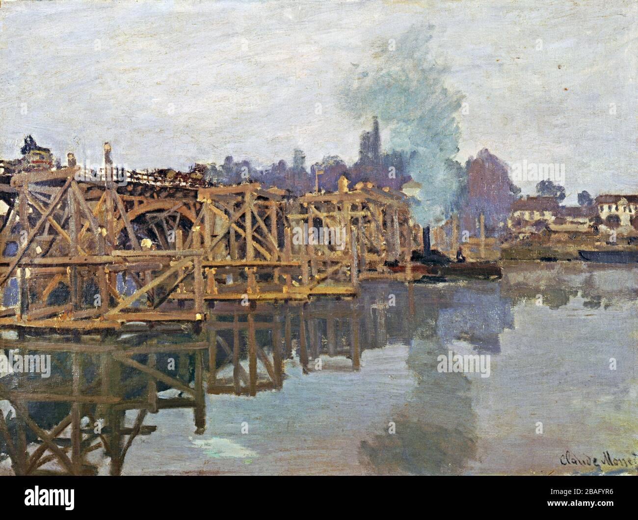 painting, monet, art, france, impressionism, claude monet ...