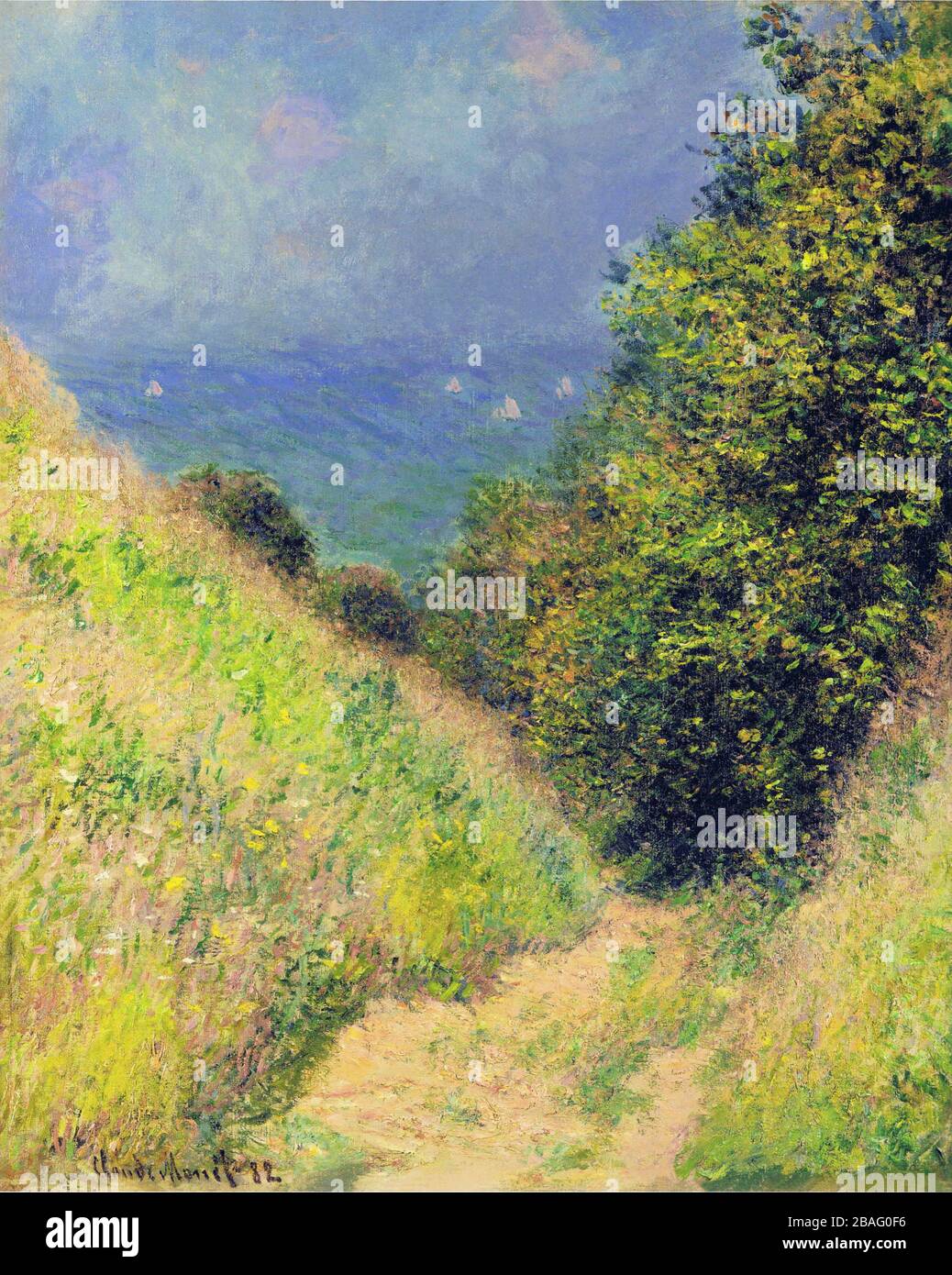painting, monet, art, france, impressionism, claude monet ...