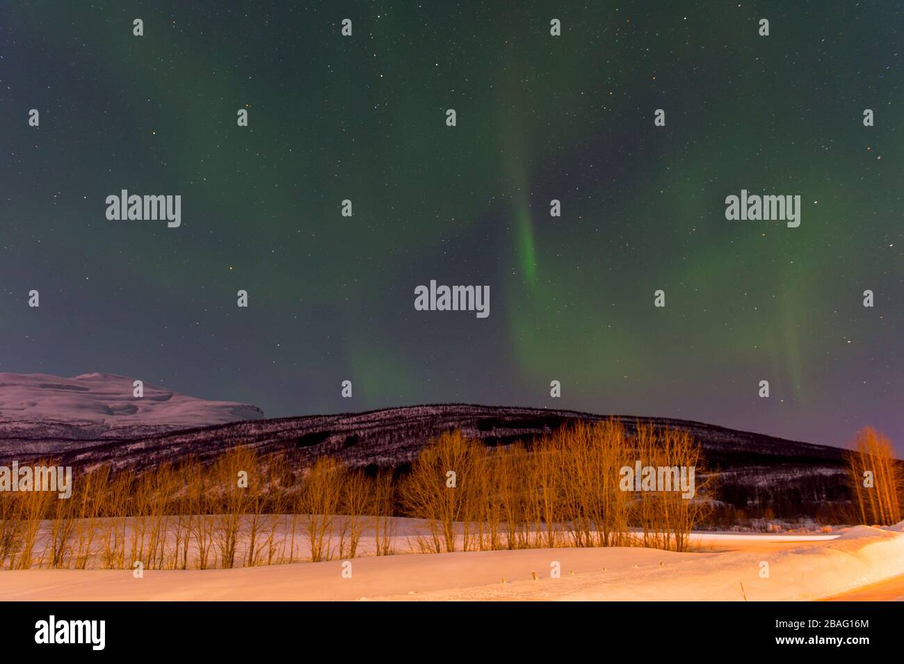 An aurora sometimes referred to as polar lights, northern lights ...
