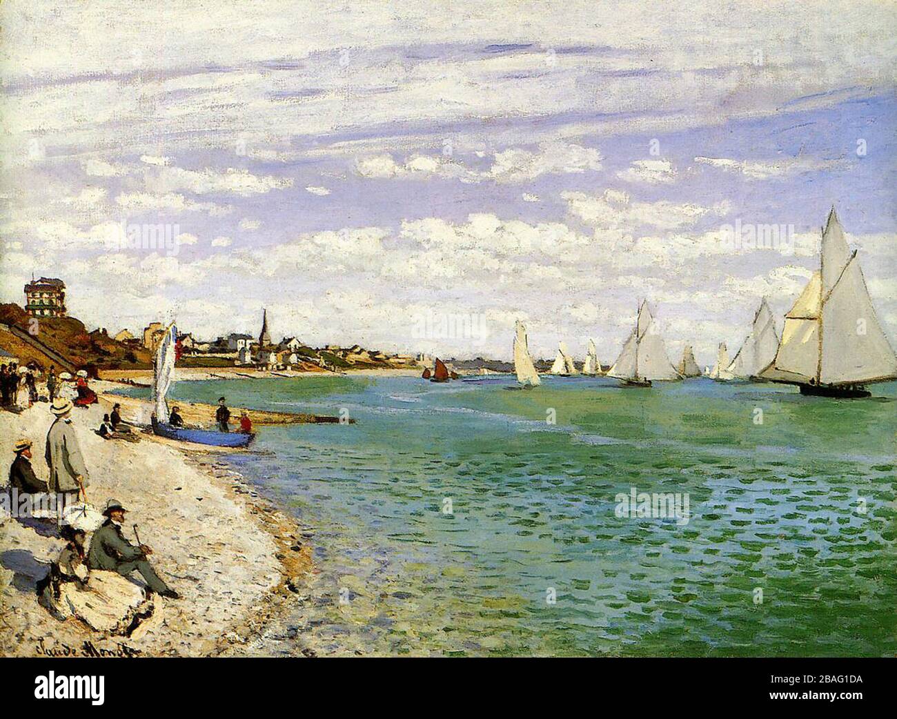 painting, monet, art, france, impressionism, claude monet ...