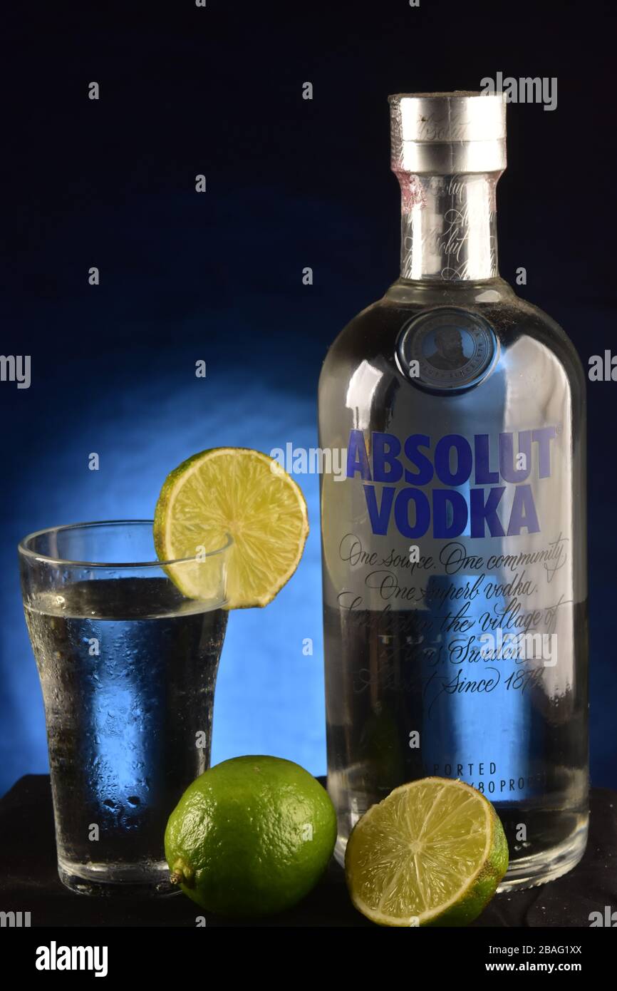 Absolute vodka hi-res stock photography and images - Alamy