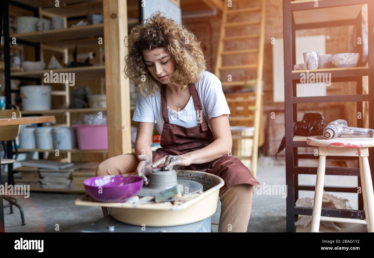 Hand Made Pottery High Resolution Stock Photography and Images - Alamy