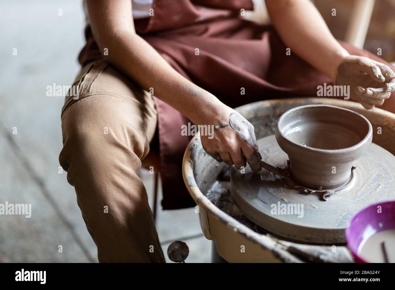 Hand Made Pottery High Resolution Stock Photography and Images - Alamy