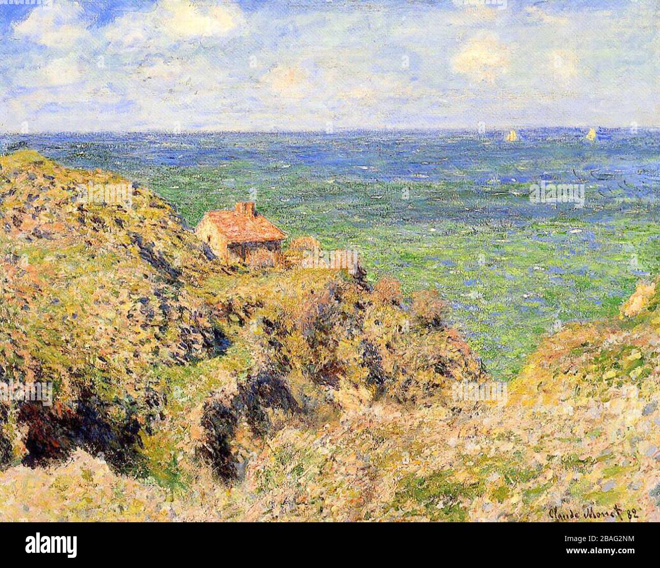 painting, monet, art, france, impressionism, claude monet ...