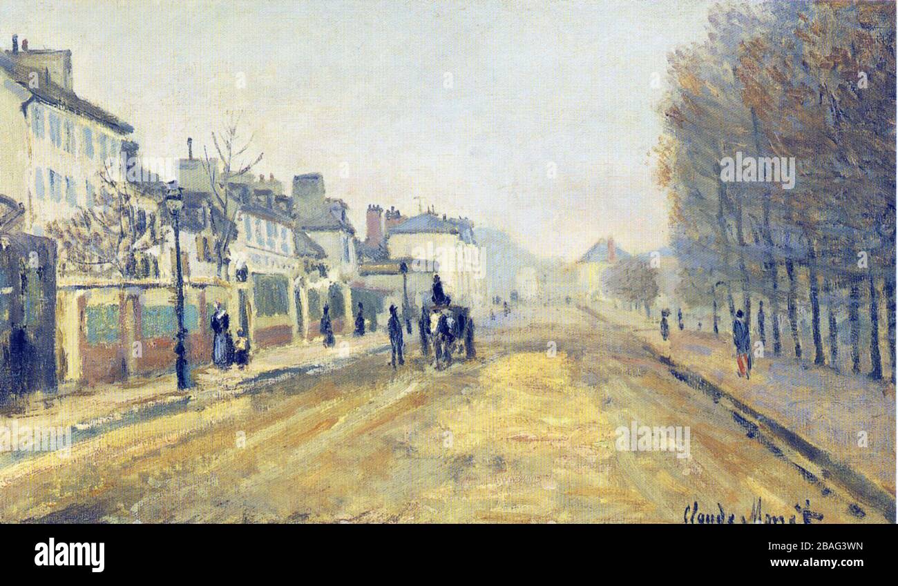 painting, monet, art, france, impressionism, claude monet ...