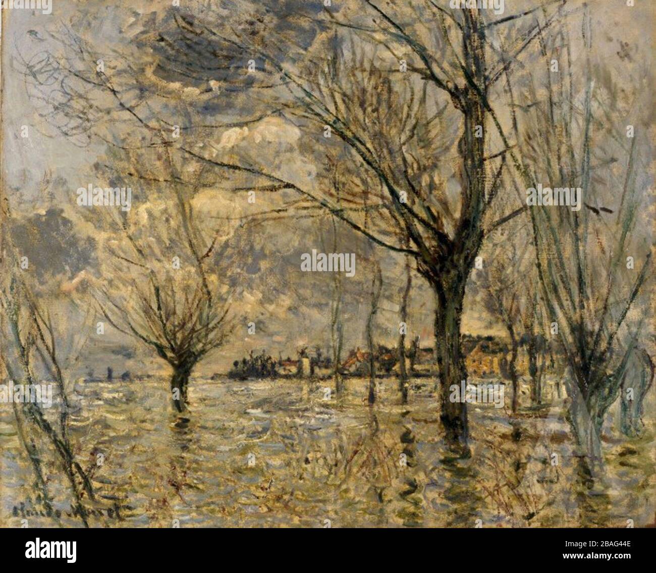painting, monet, art, france, impressionism, claude monet ...