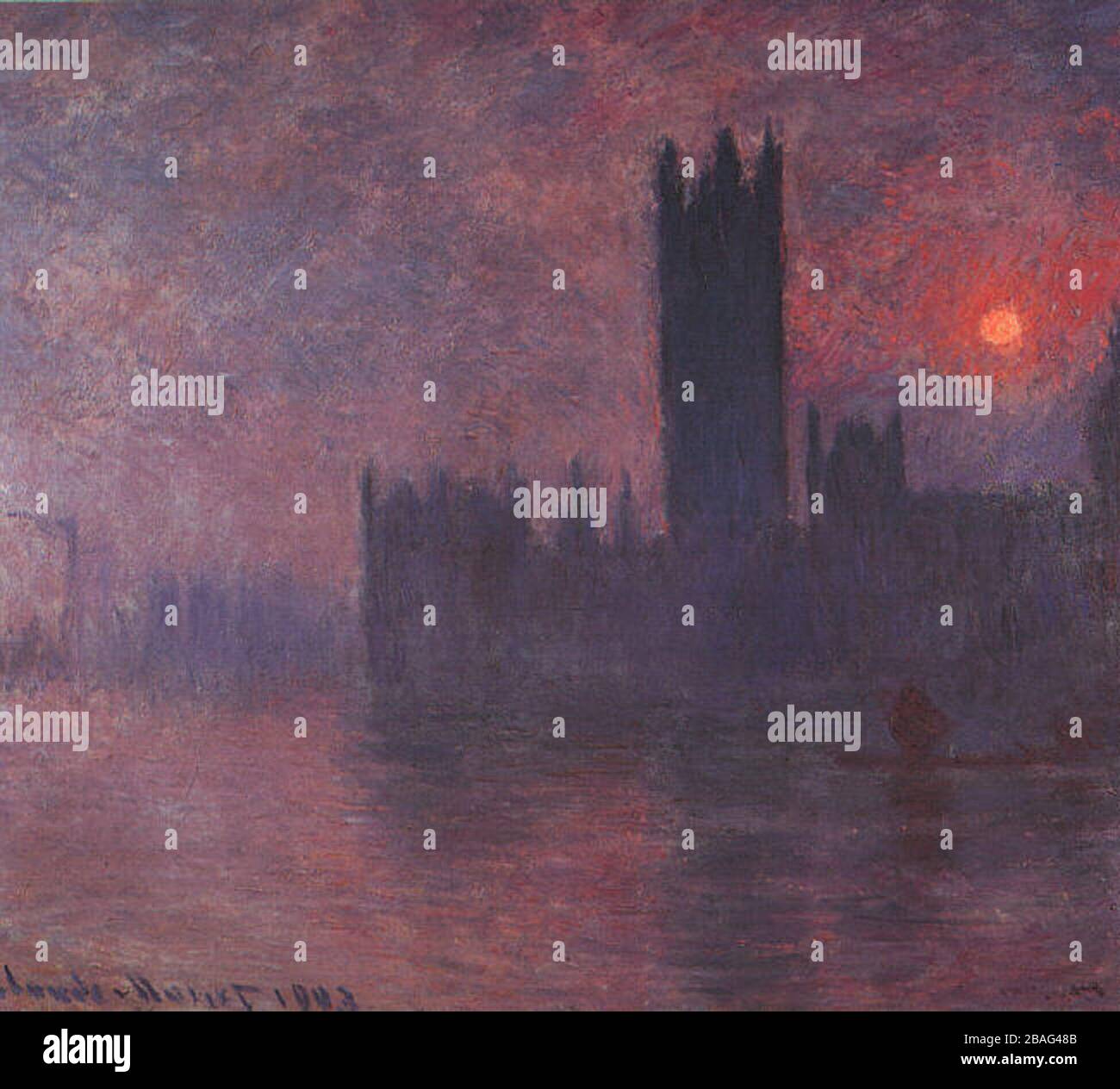 painting, monet, art, france, impressionism, claude monet ...
