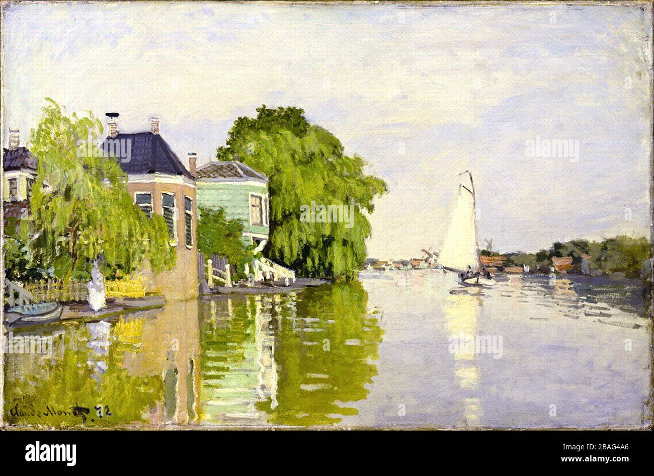 painting, monet, art, france, impressionism, claude monet ...