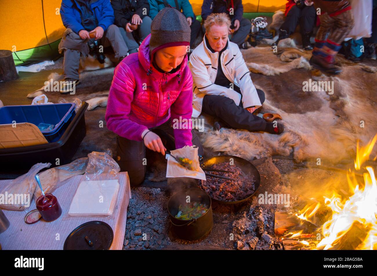 Tent of sami people hi-res stock photography and images - Alamy