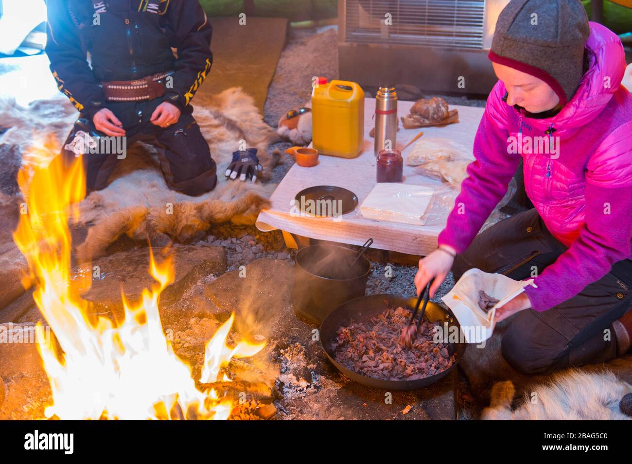 Tent of sami people hi-res stock photography and images - Alamy