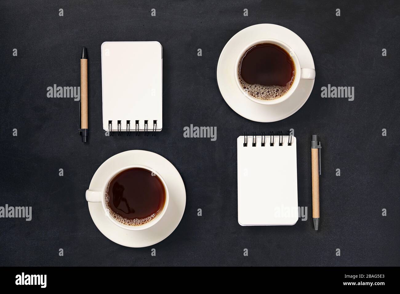 Open book pen coffee cup hi-res stock photography and images - Alamy
