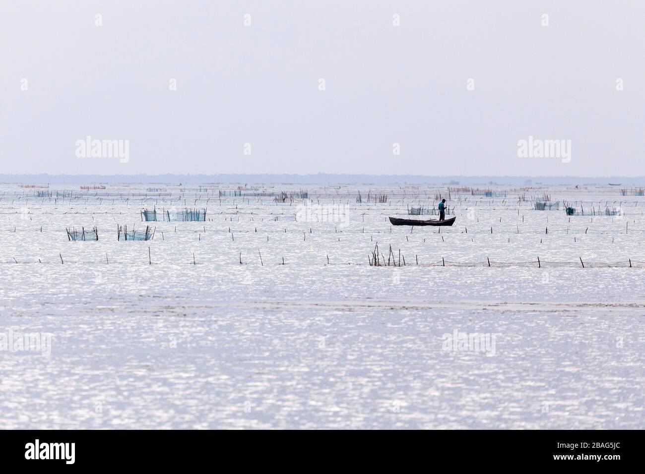 Fisherman on a boat in Jaffna, Sri Lanka Stock Photo - Alamy