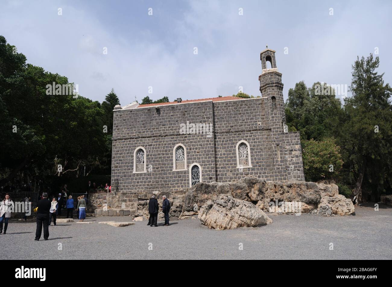 Tabgha church peter israel hi-res stock photography and images - Alamy