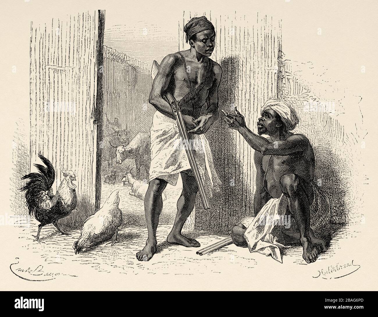 African colonialism servant hi-res stock photography and images - Alamy