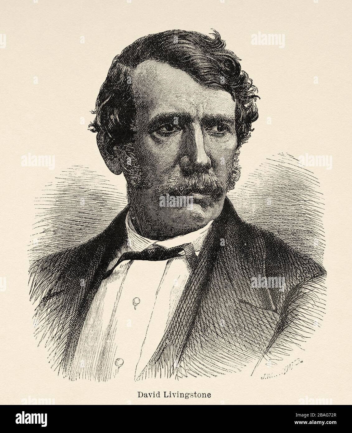 David livingstone 1813 1873 scottish missionary and african explorer hi ...