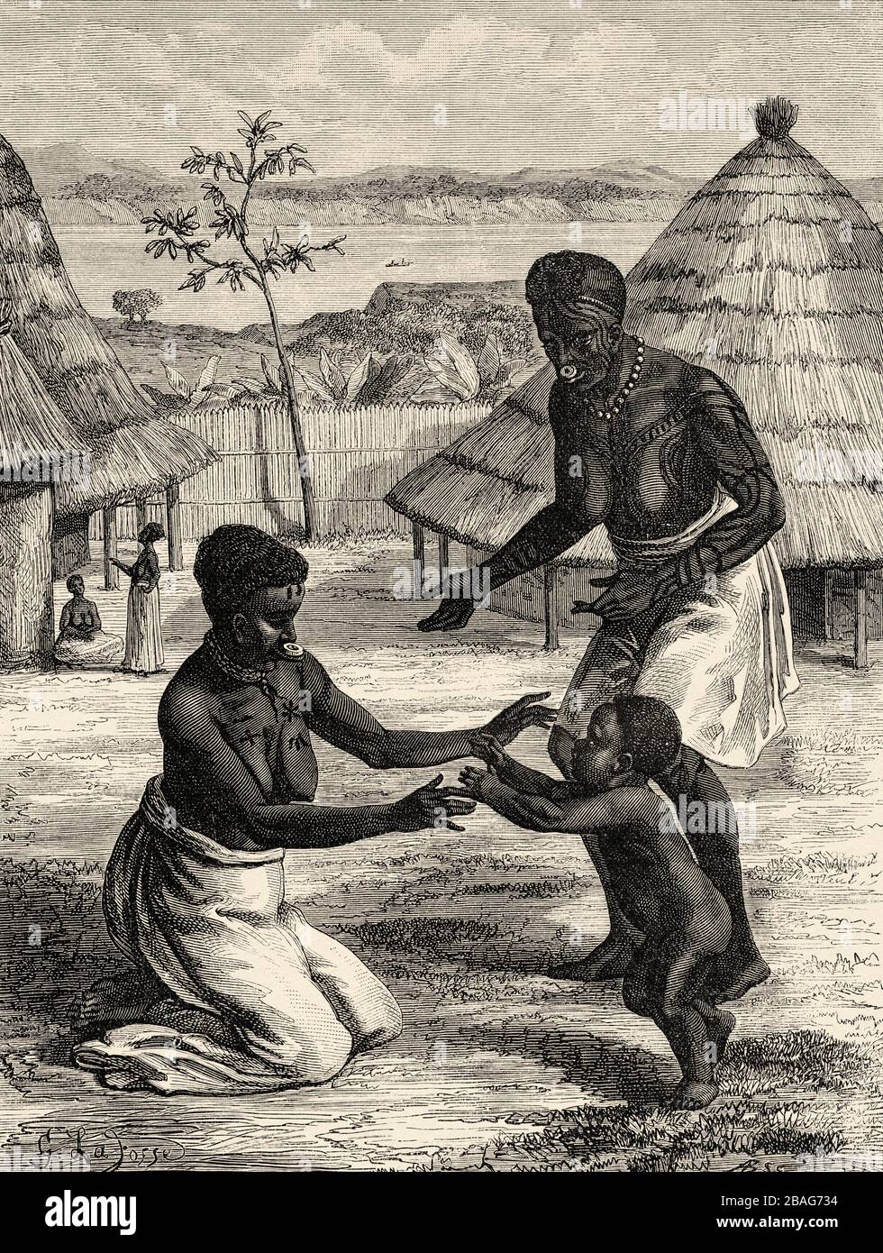 Women Mannganya and Matchinga from African tribe in Zanzibar. The Last ...