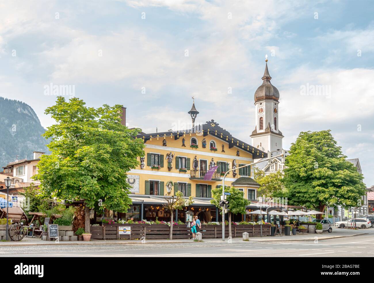 Garmisch Town Centre High Resolution Stock Photography and Images - Alamy