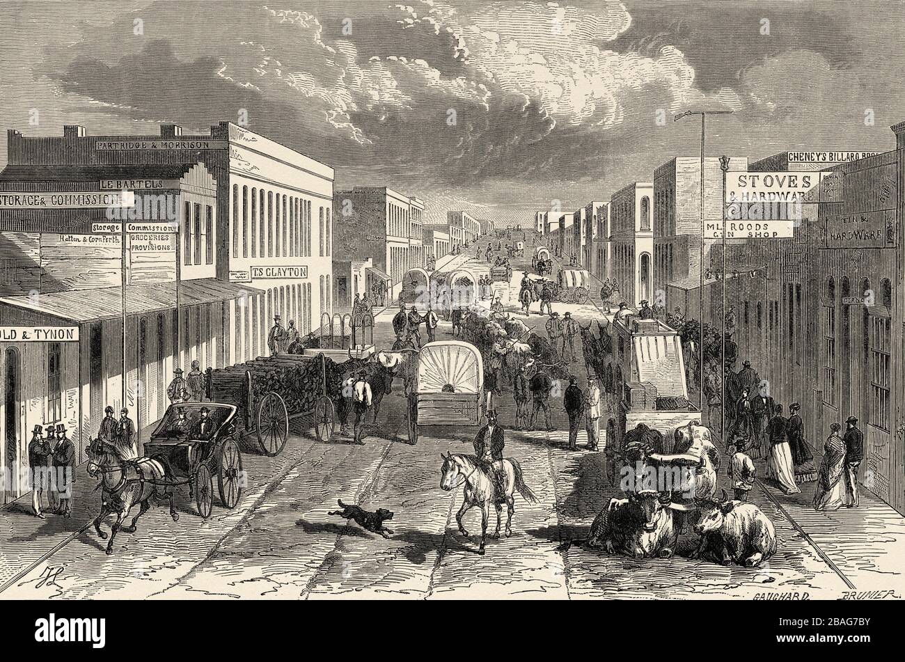 American Cities In The 1800s