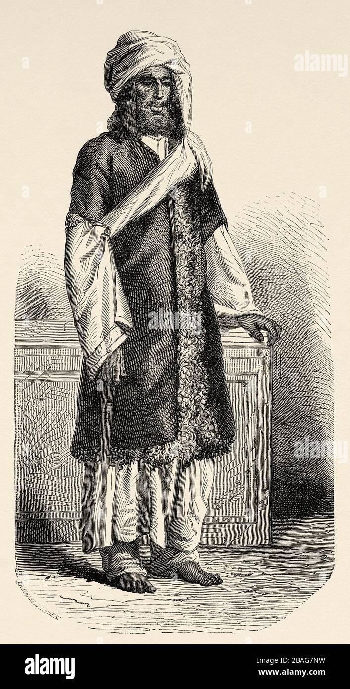 Portrait of Scinde farmer, Pakistan. Trip to Punjab and Kashmir by ...