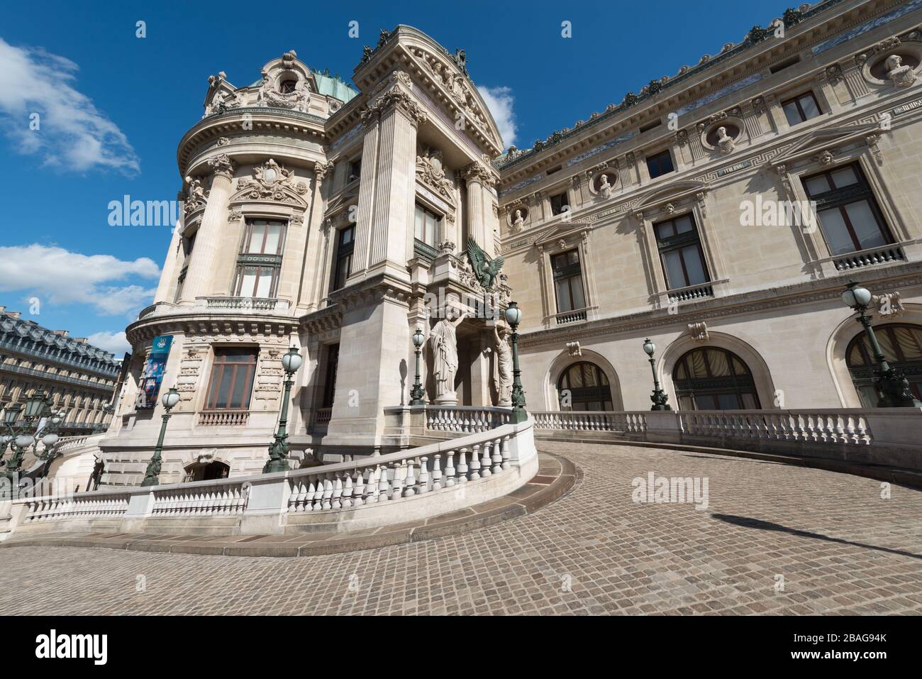 Palais Garnier (Opera Garnier) in Paris, western side Stock Photo - Alamy