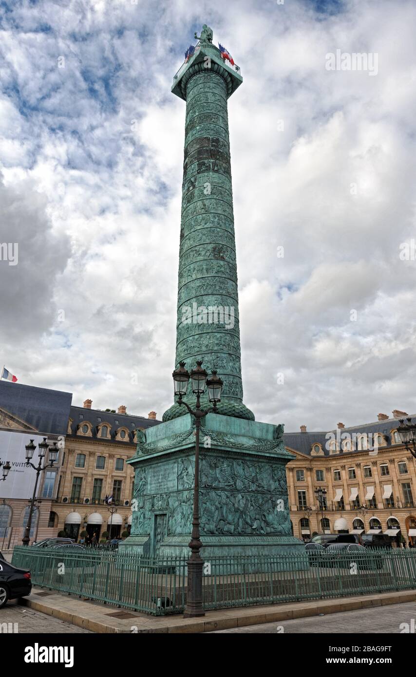 Vendome column hi-res stock photography and images - Alamy