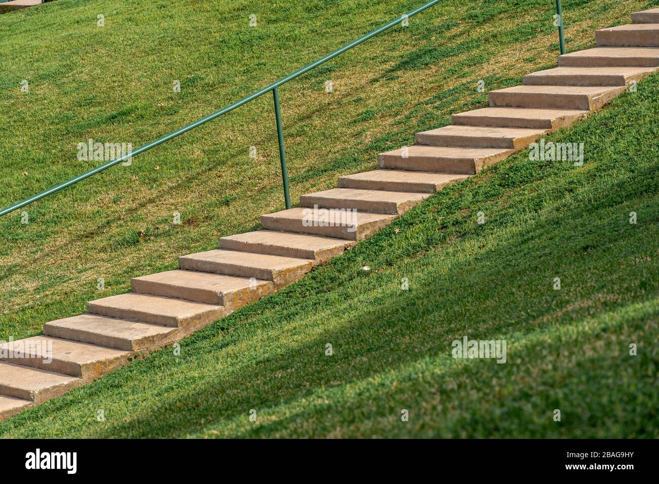 Steps going up hill stairs hi-res stock photography and images - Alamy