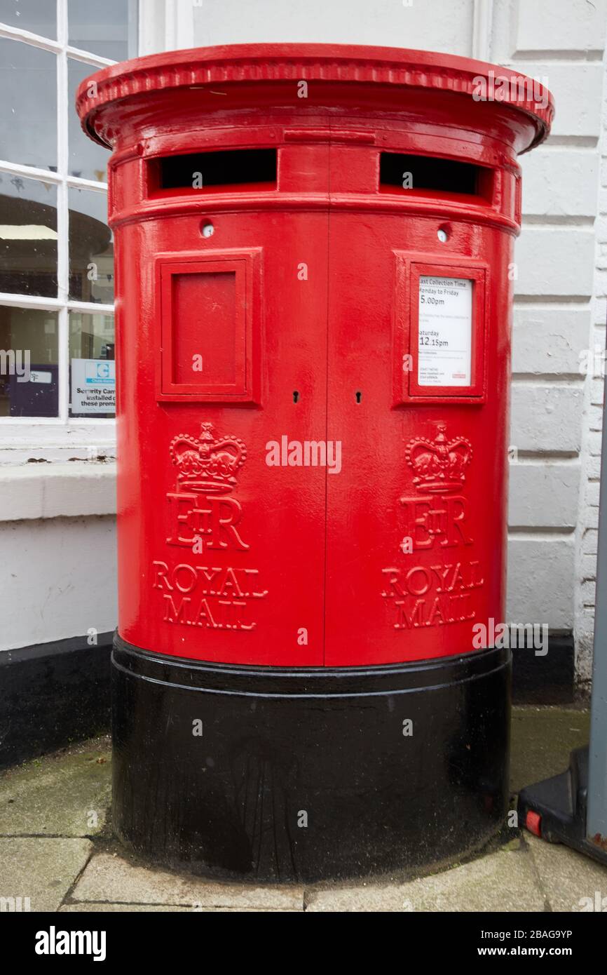 Double post box Stock Photo - Alamy
