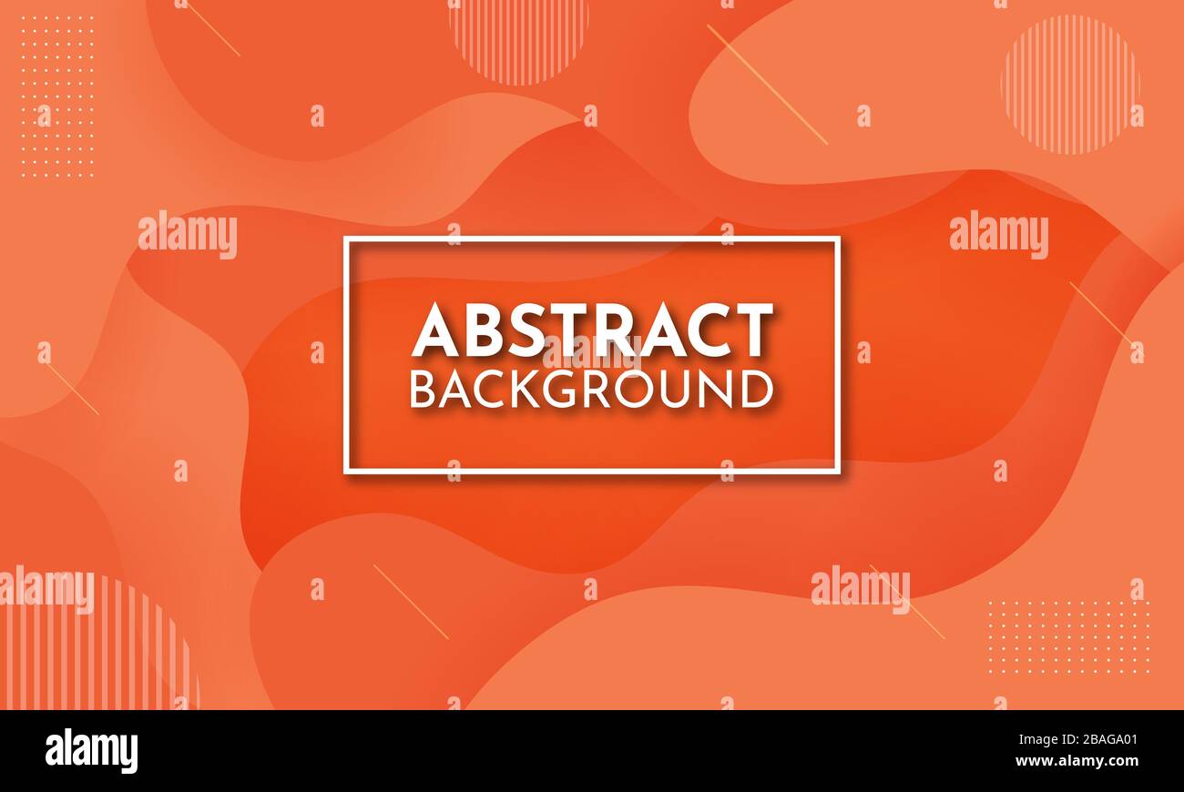 Orange Poster Design Background