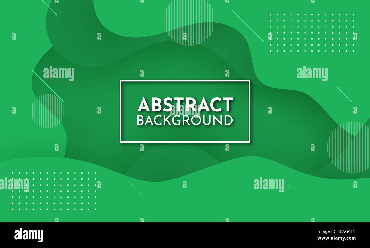 Green Abstract Background, Brochure, Poster, Flyer. Liquid Shape design ...