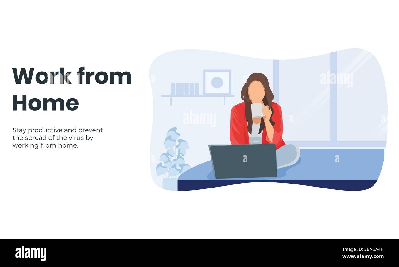 Work desk laptop coffee Cut Out Stock Images & Pictures - Alamy