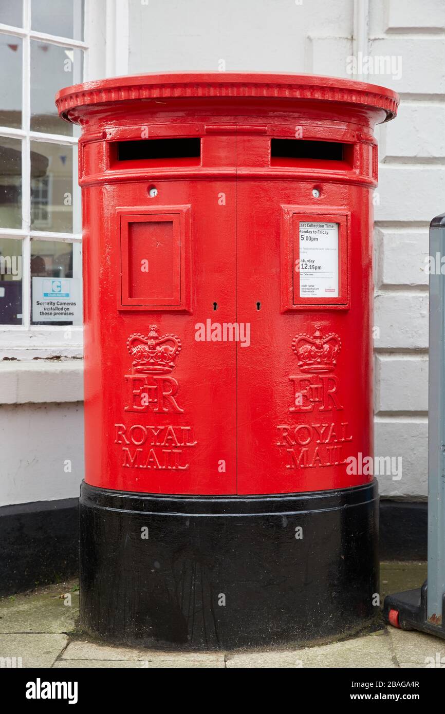 Double post box Stock Photo - Alamy
