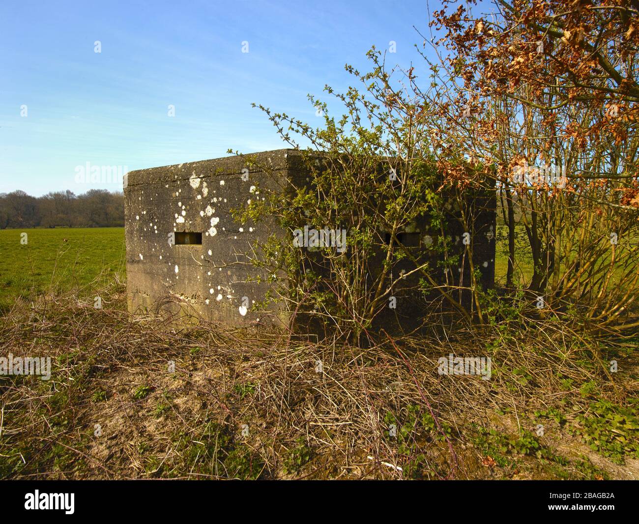 Pillbox loopholes hi-res stock photography and images - Alamy