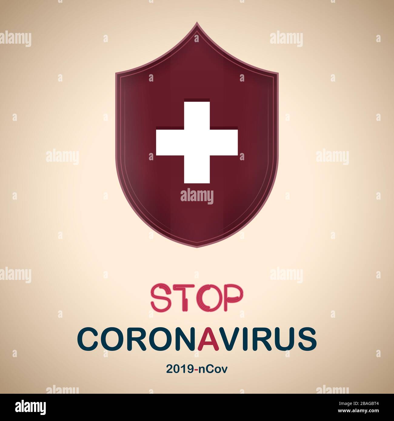 Stop coronavirus poster Stock Vector Image & Art - Alamy
