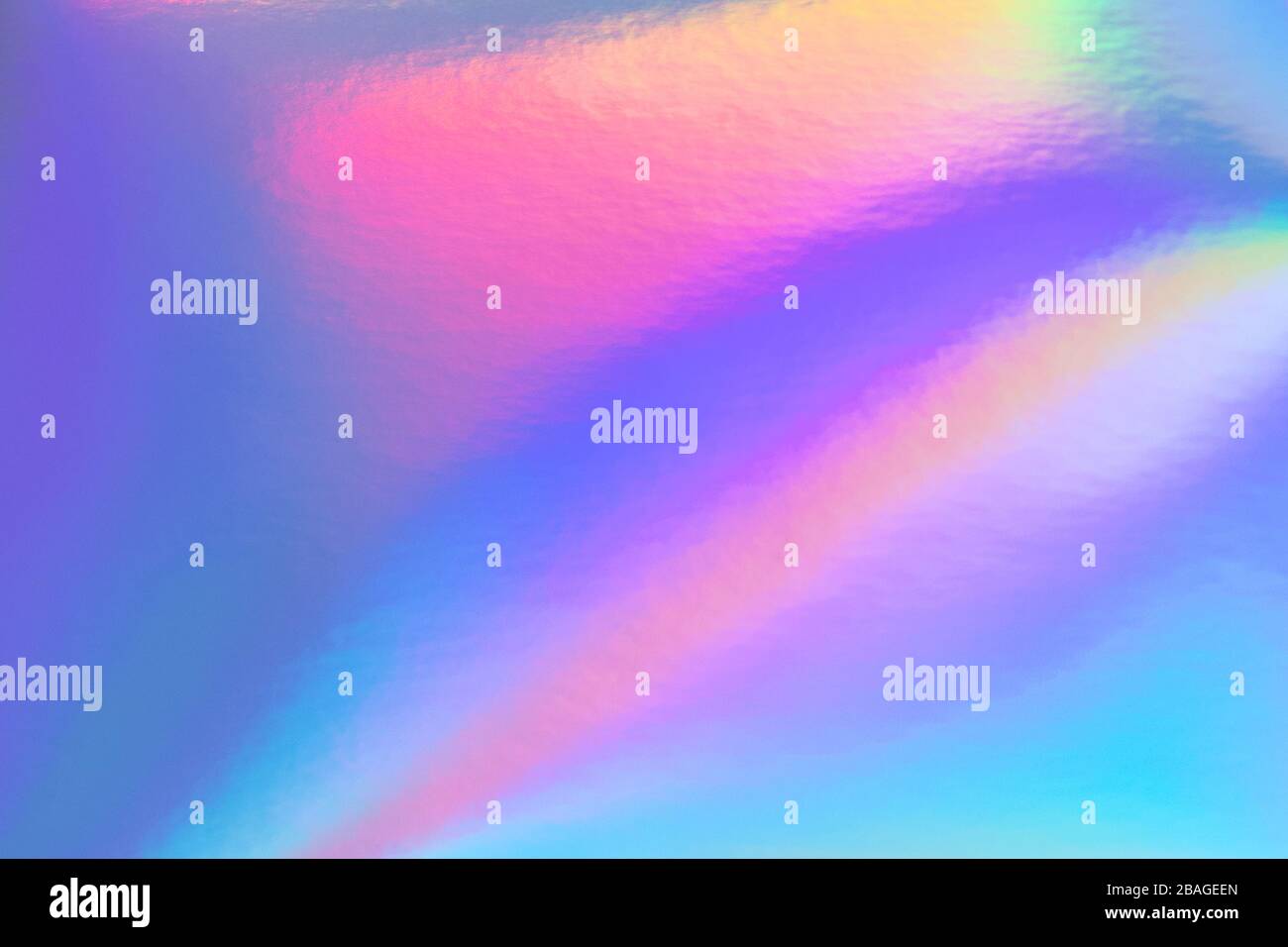 Abstract trendy rainbow pastel colored holographic background Stock ...
