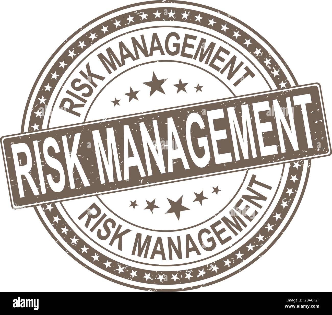 risk management. stamp. sticker. seal. round grunge vintage ribbon risk ...