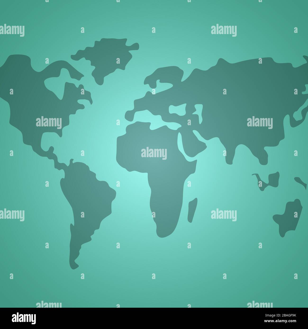 Isolated world map Stock Vector Image & Art - Alamy