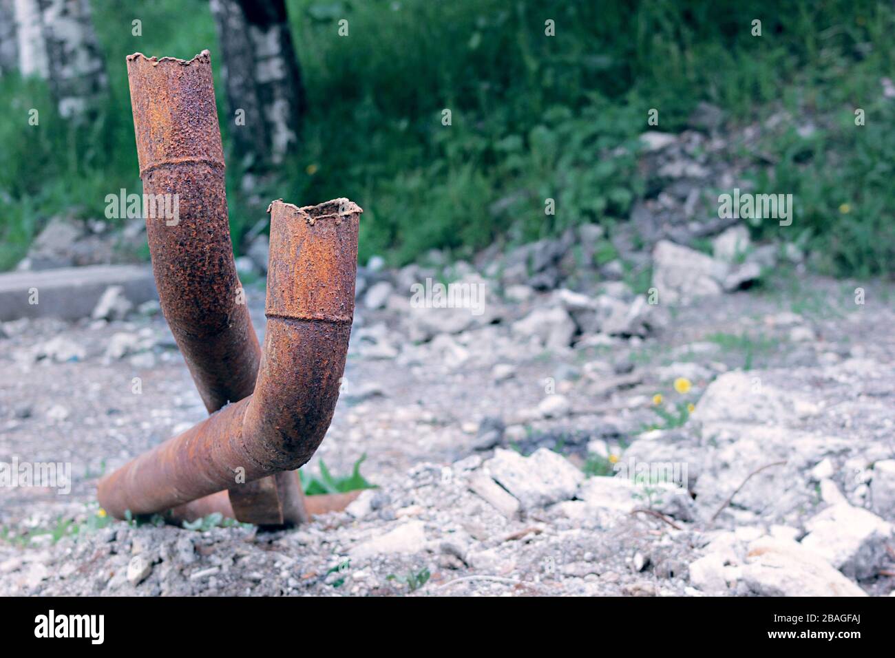 One old pipe line hi-res stock photography and images - Alamy
