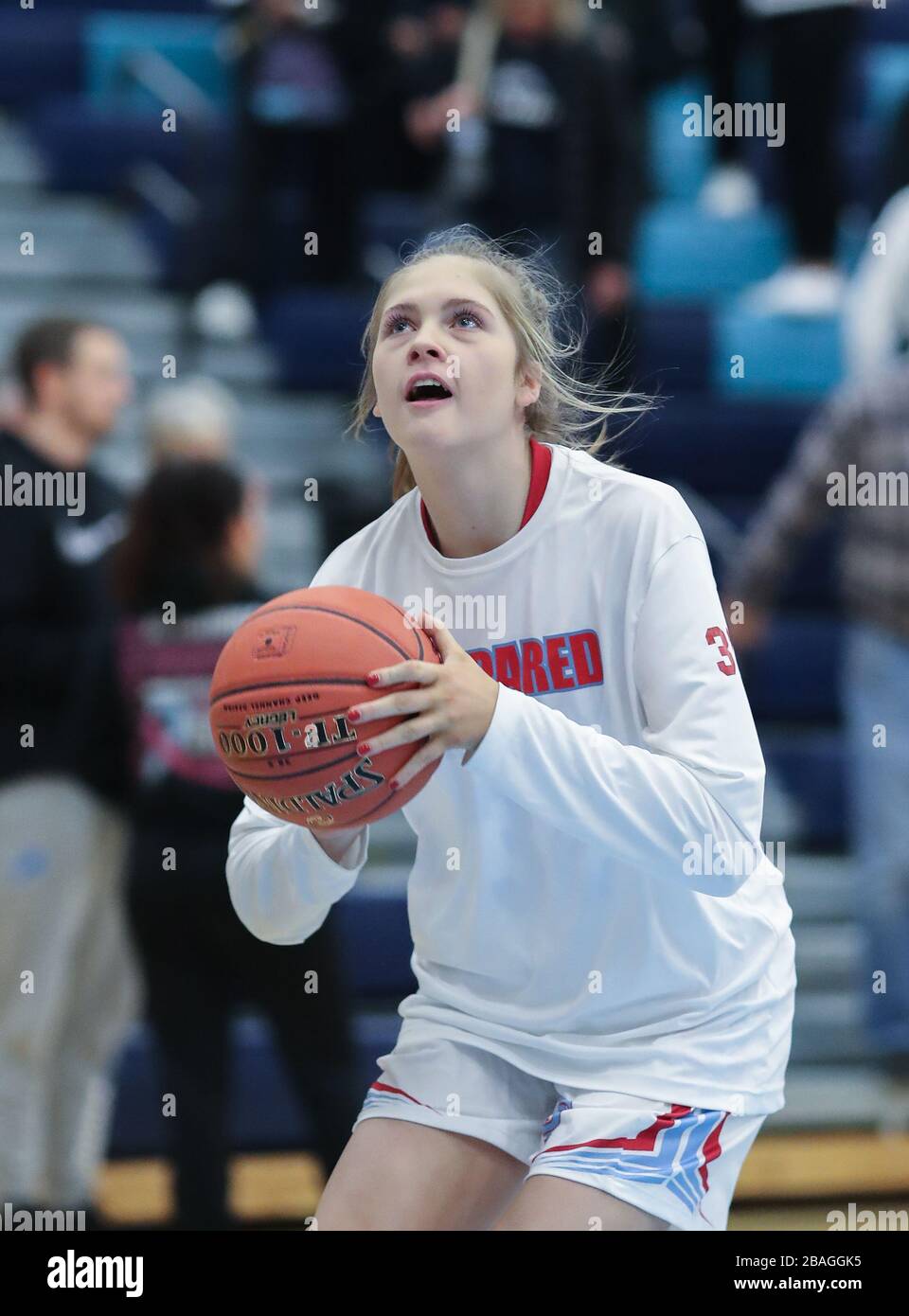 Basketball action with Northwest Christian vs Freeman High School in ...