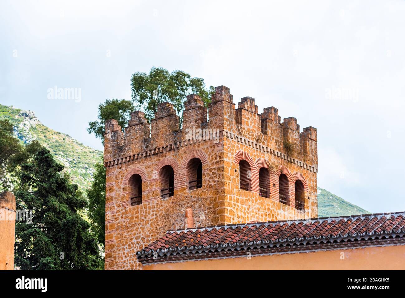 Chefchaouen kasbah fortress hi-res stock photography and images - Alamy