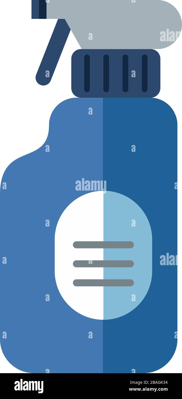 disinfectant spray bottle product flat style Stock Vector Image & Art ...