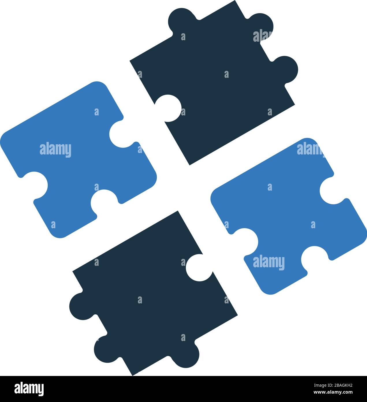 Beautiful design and fully editable Puzzle icon, solution, strategy ...