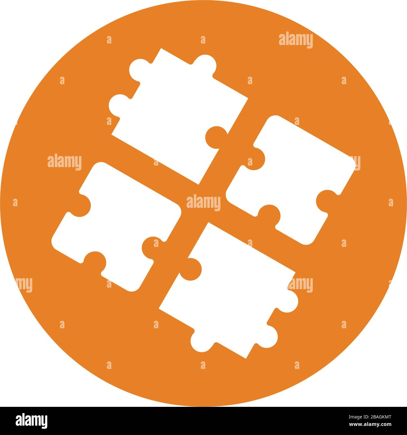 Beautiful design and fully editable Puzzle icon, solution, strategy ...